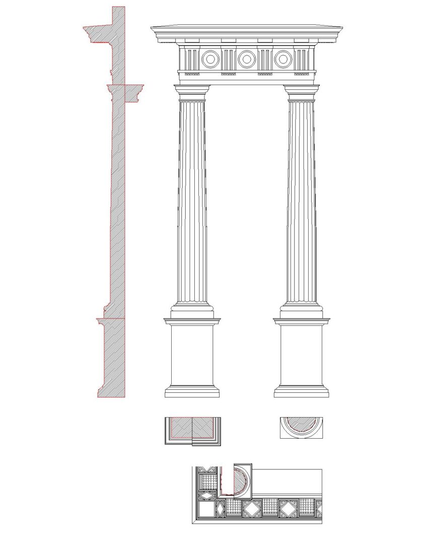 Capitello dorico, ionico e corinzio: storia e spiegazione degli ordini ...